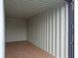 N-14 NEWVAN20ftコンテナハイキューブ（新造/グレー･アイボリー） | 中古コンテナ専門店スイトコンテナ